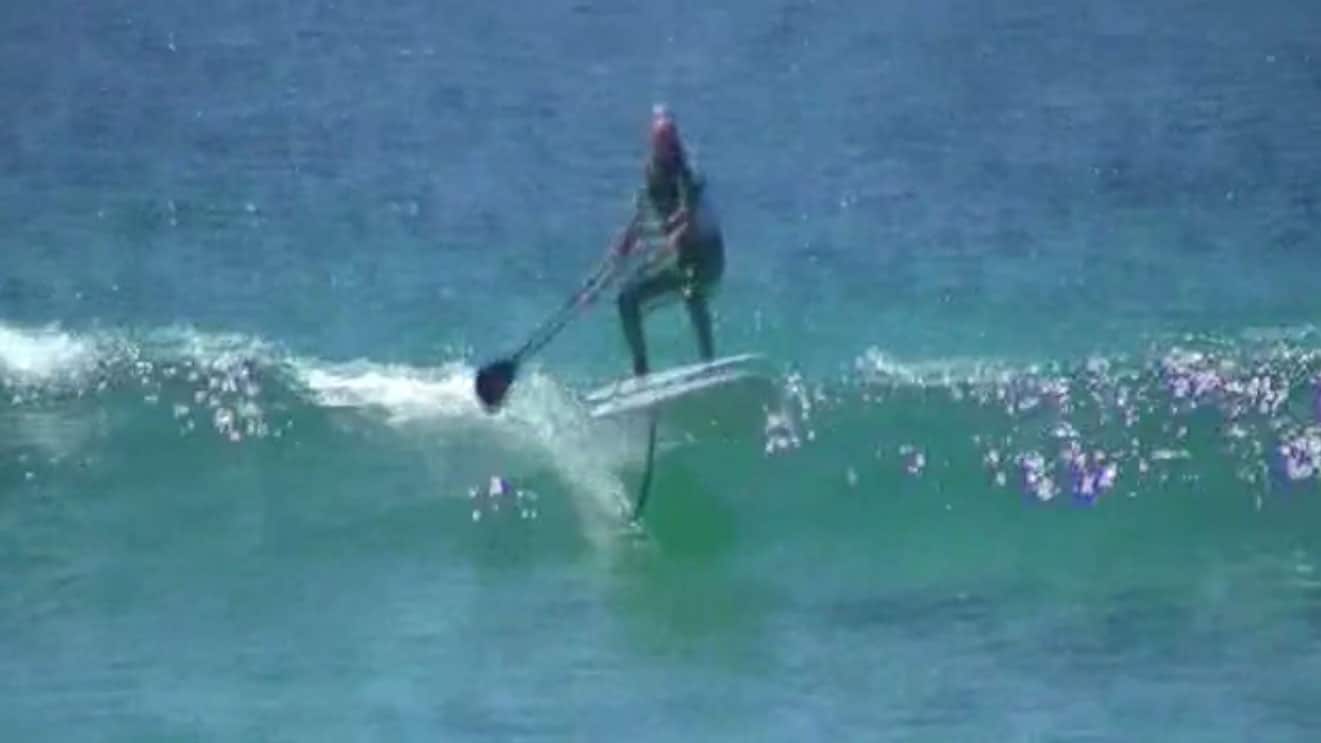 Incroyable, le Foil arrive sur les stand up paddle ! sur Foil Magazine.com