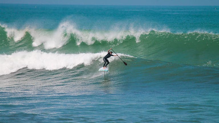 F-one stand up paddle foil sur le mag Foil Magazine.com