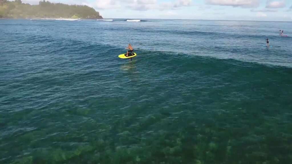 Nouvelle vidéo de Stand Up Paddle Foil avec Laird Hamiltona
