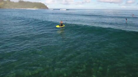 Nouvelle vidéo de Stand Up Paddle Foil avec Laird Hamiltona