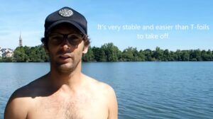 Vidéo d'un SUPfoil de race avec Eric Terrien ! sur Foil Magazine