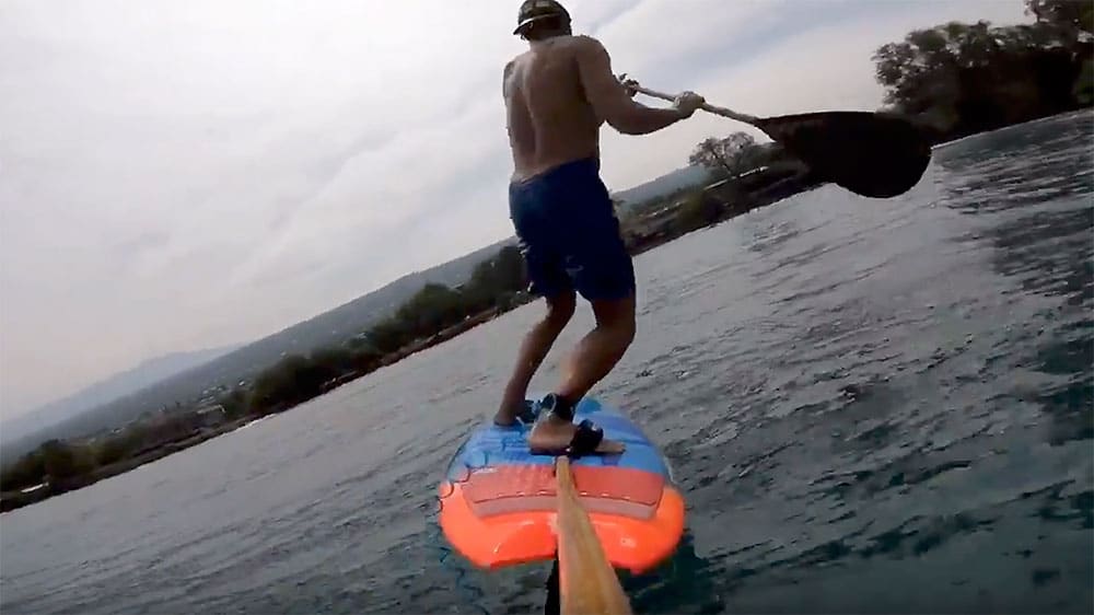 Vidéo sup foil "Flying down the line" sur Foil Magazine