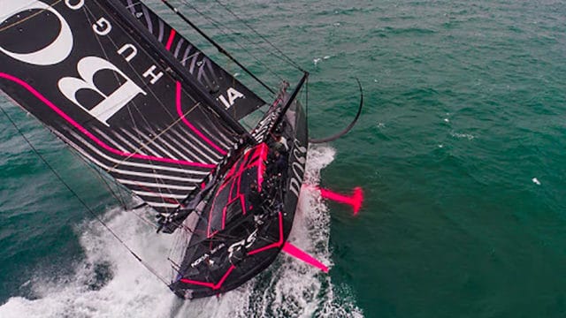 Imoca Hugo Boss sur Foil Magazine.com