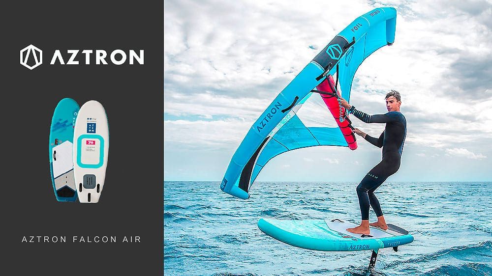 Planche de foil gonflable Aztron Falcon Air sur Foil Magazine.com