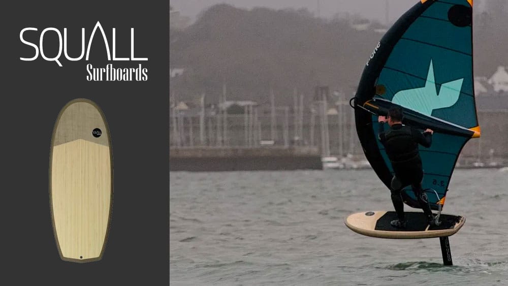 Wing board Squall Surfboards sur Foil Magazine.com