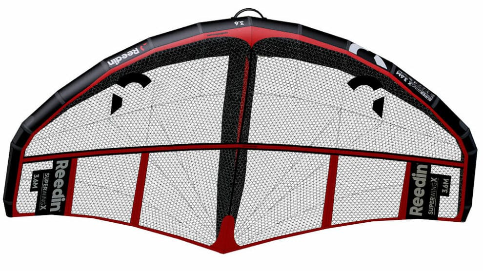 Aile de wing foil Reedin Superwing X 2022 sur Foil Magazine.com