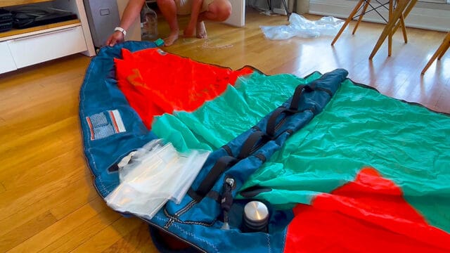 Comment changer le boudin de ta voile de wing ? sur Foil Magazine.com
