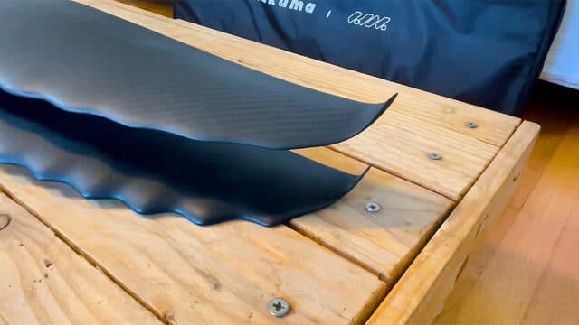 Test comparatif Takuma Kujira foil 1210 & 1095