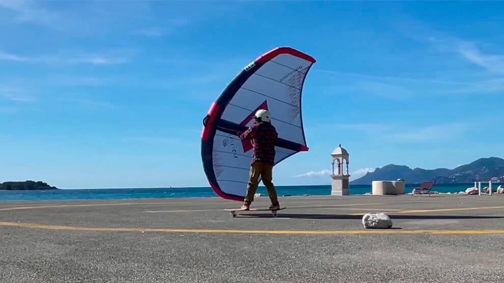 Tout savoir sur la pratique du wing skate sur Foil Magazine.com