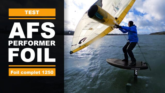 Test foil complet Performer 1250 d'AFS sur Foil Magazine.com