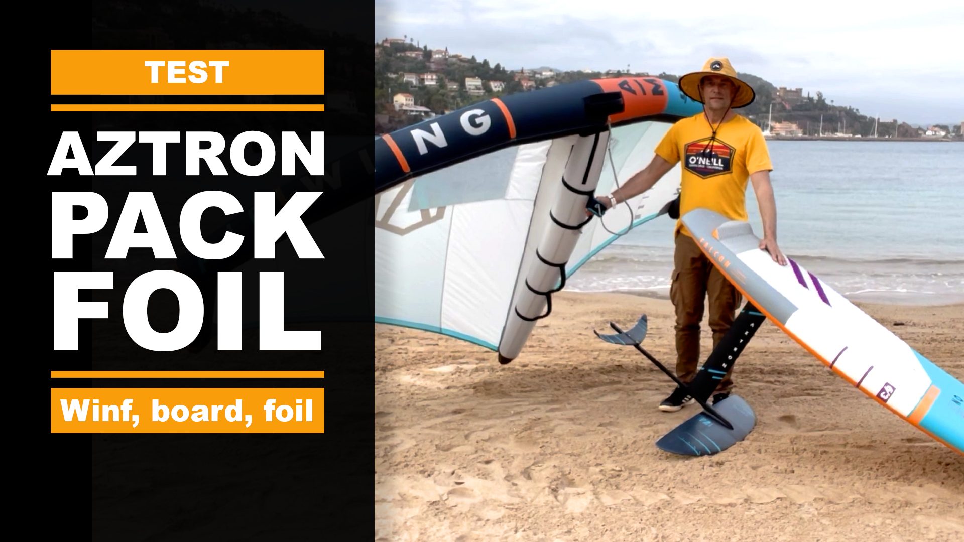 Test pack wingfoil Aztron 2023 sur Foil Magazine.com