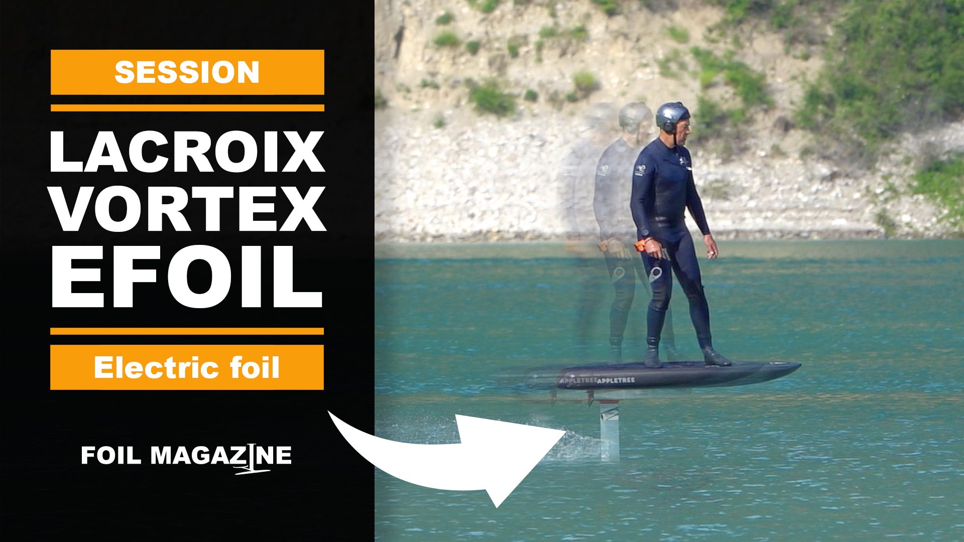L'eFoil révolutionnaire Vortex de Lacroix sur Foil Magazine.com