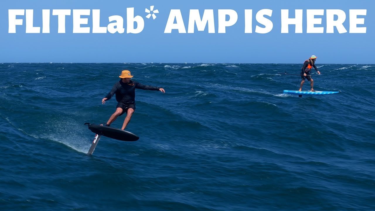 FLITELab* AMP, le futur du surf foil ? sur Foil Magazine.com