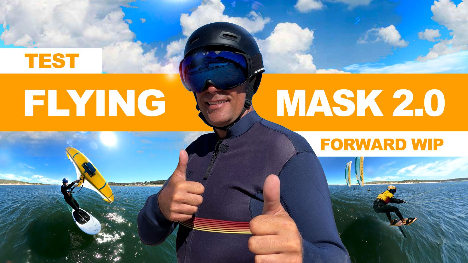 Test du Flying Mask 2.0 de Forward WIP sur Foil Magazine.com