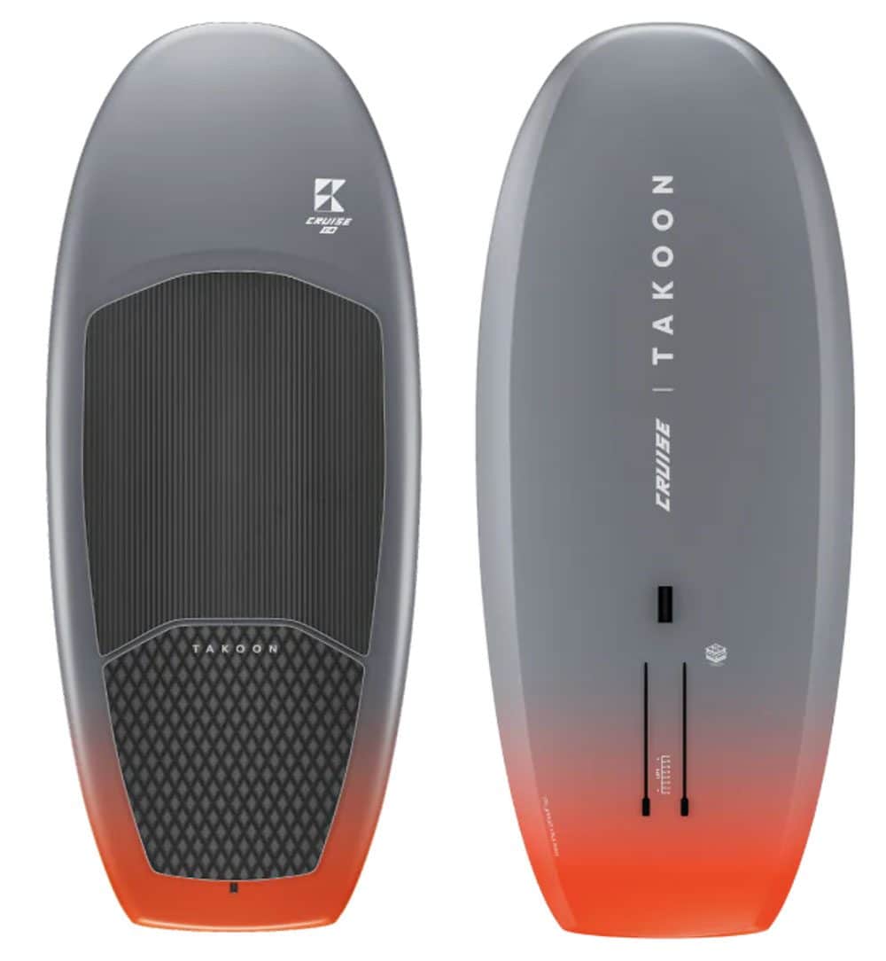 Quelle planche choisir pour débuter en wingfoil, la Cruise Takoon sur ...