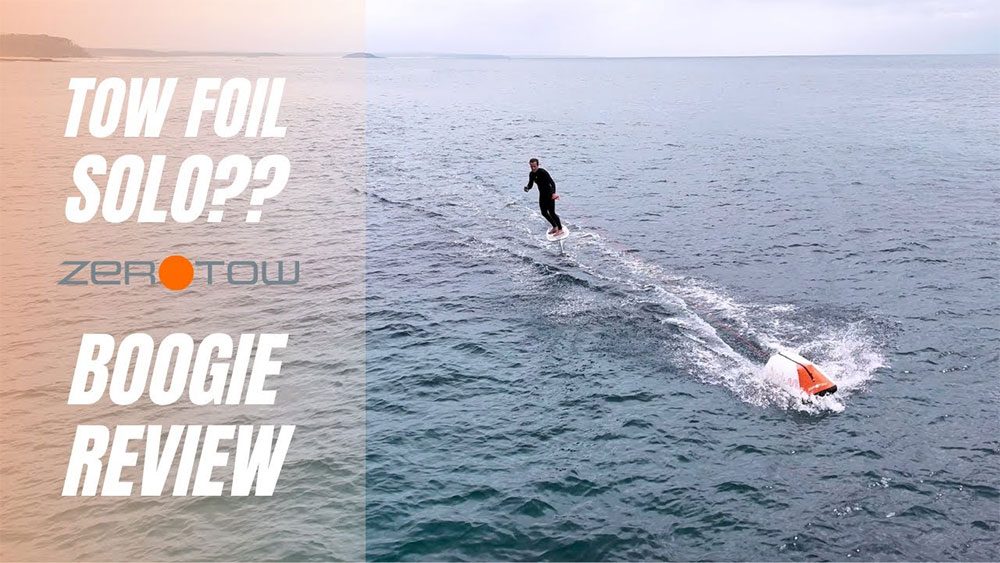 Zerotow Boogie, l’avenir du tow foiling sans compromis sur Foil ...