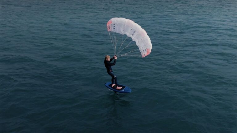 Parawing, lancement de l'Ensis Roger ! sur Foil Magazine.com